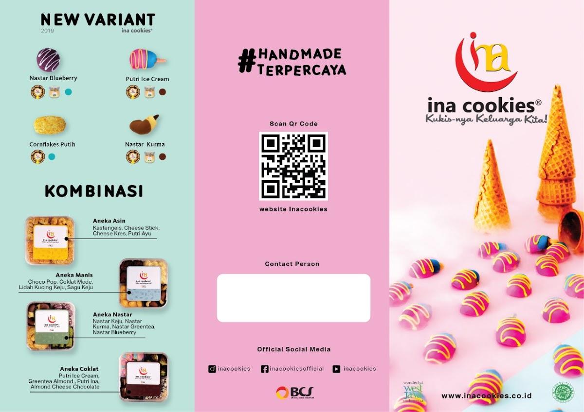 Menu at Ina Cookies Workshop & Store Terlengkap, Bandung