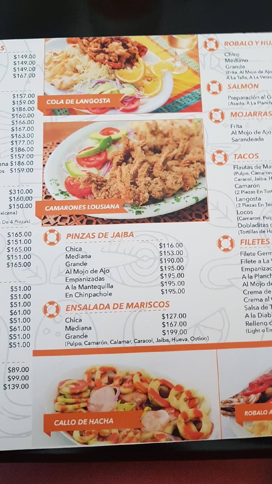 Carta del restaurante RIZO Coctelería, Tuxtla Gutiérrez