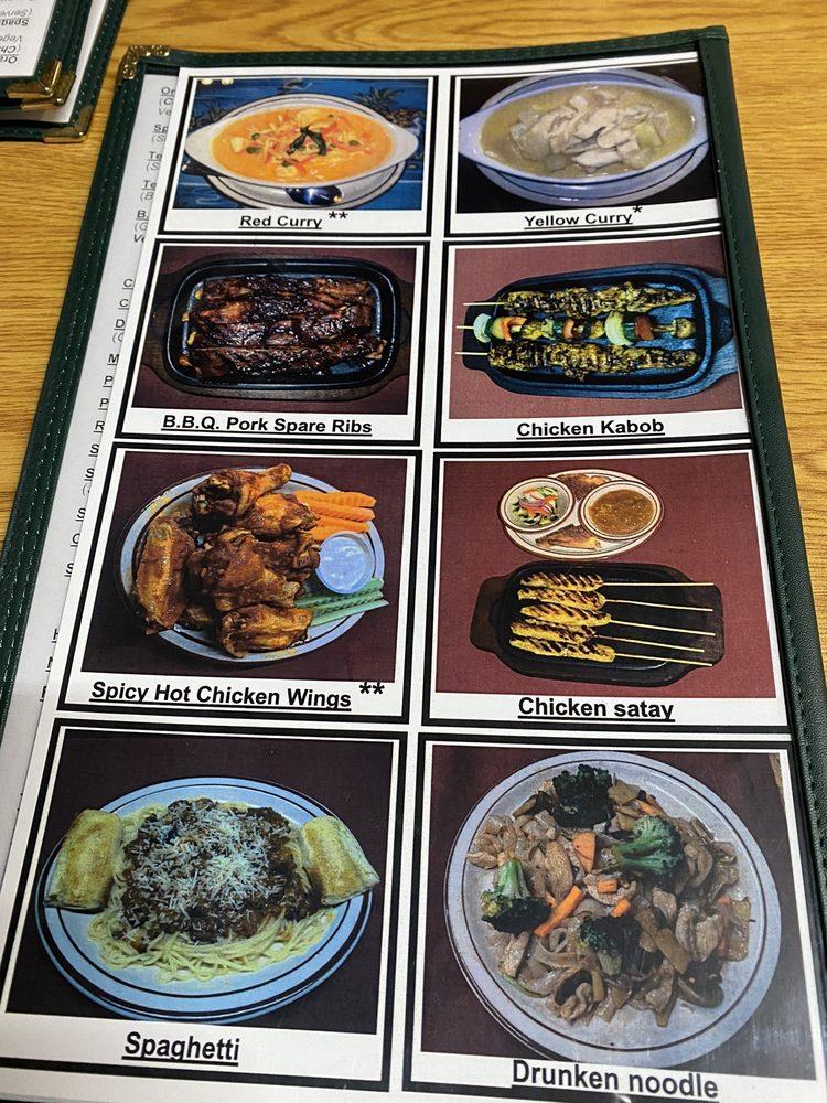 Menu at Sea West restaurant, Crescent City