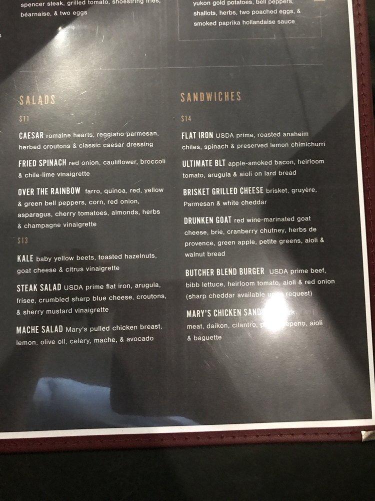 Carta del pub y bar Echo & Rig, Sacramento, 500 NW J St Suite 150