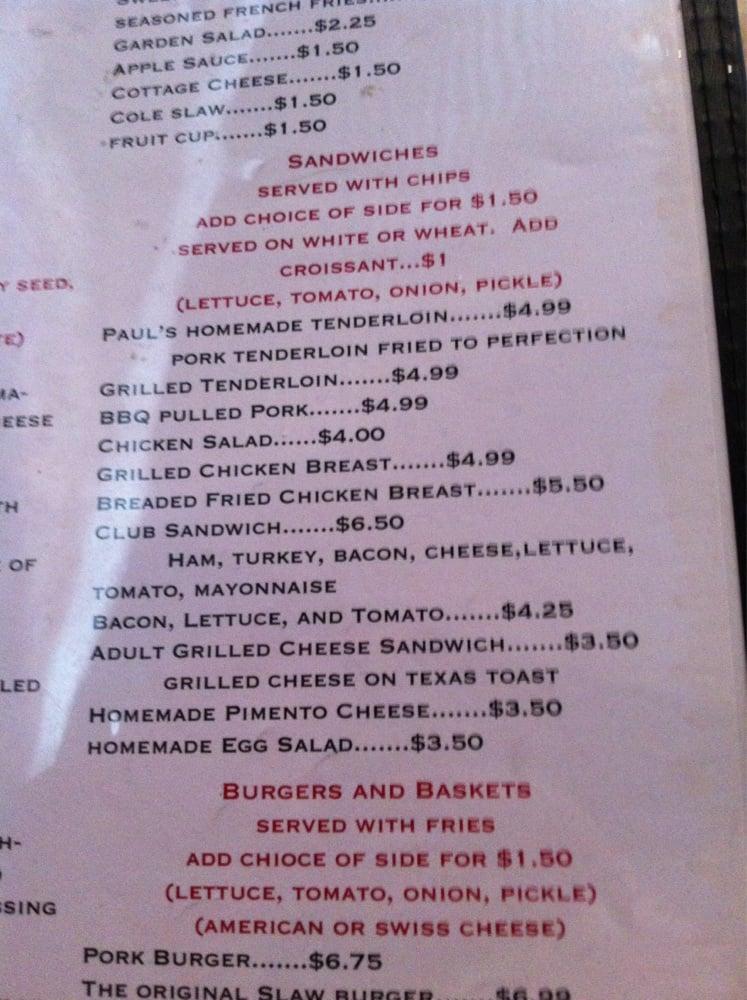 Menu at Courtyard Cafe & Bakery, Pittsfield