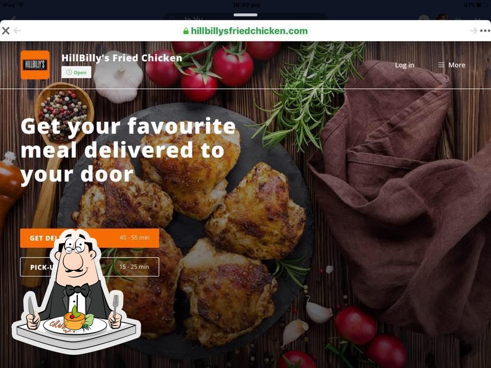 HillBilly's Fried Chicken in Londonderry - Restaurant menu and reviews