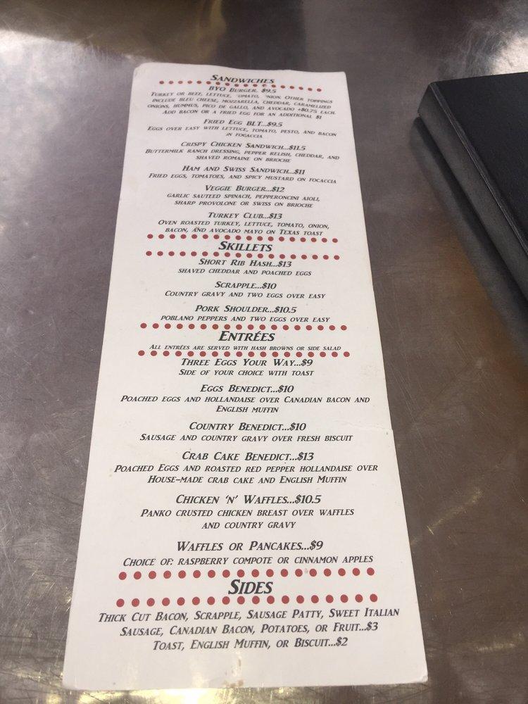 Menu at Moonshine Philly pub & bar, Philadelphia