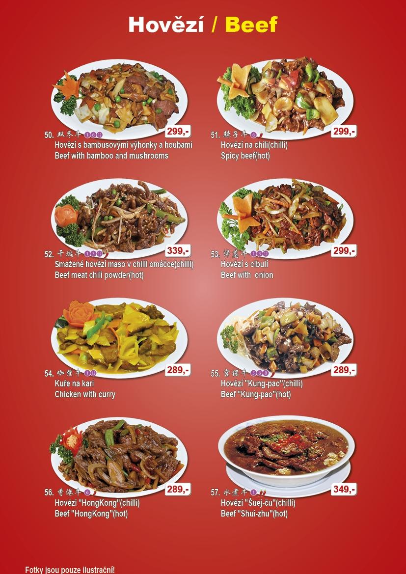 Menu at WAN FU LOU - Čínská restaurace Jeneč restaurant, Jeneč
