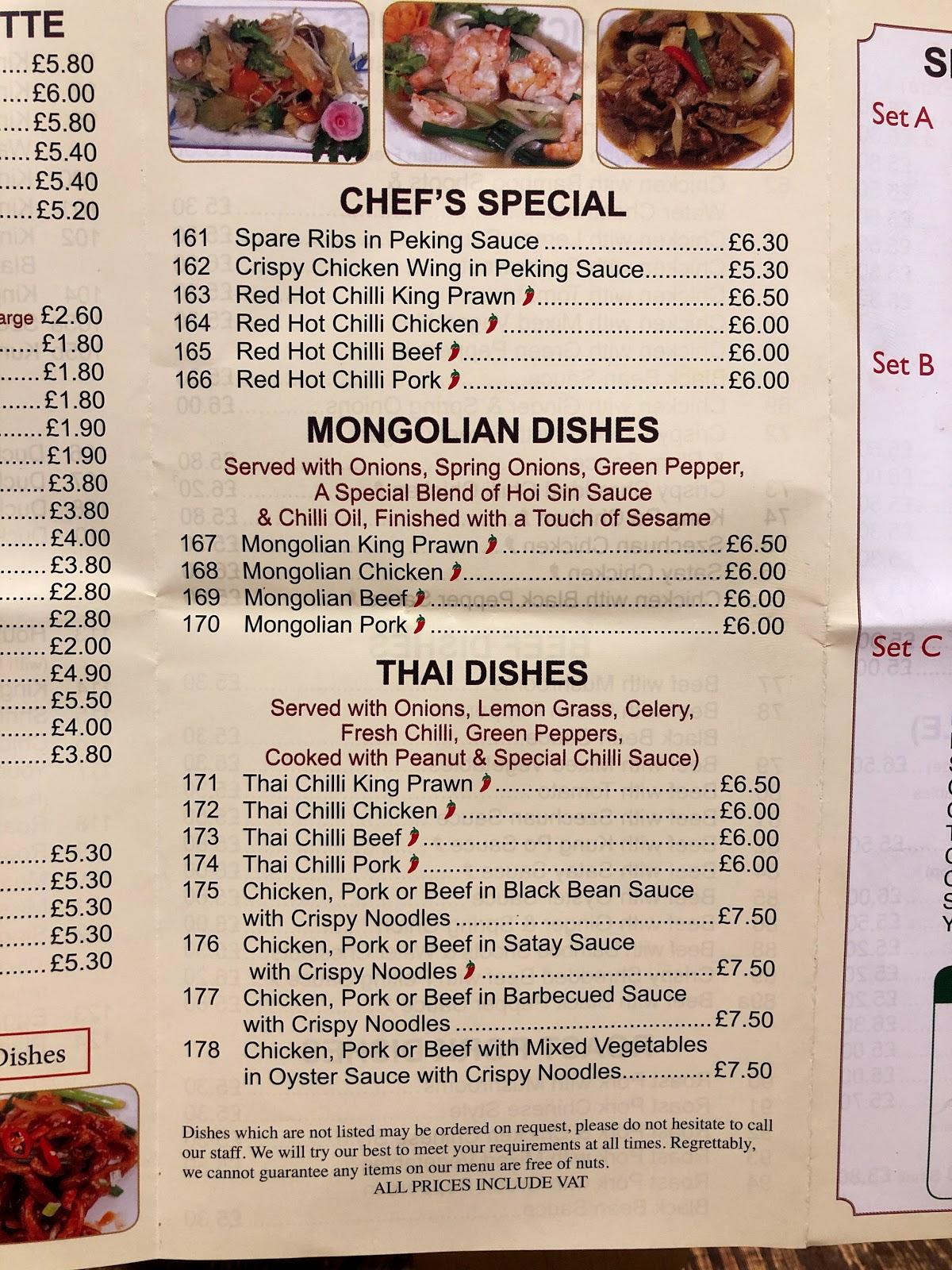 Menu at Great Wall Clevedon Chinese Take Away restaurant, Clevedon