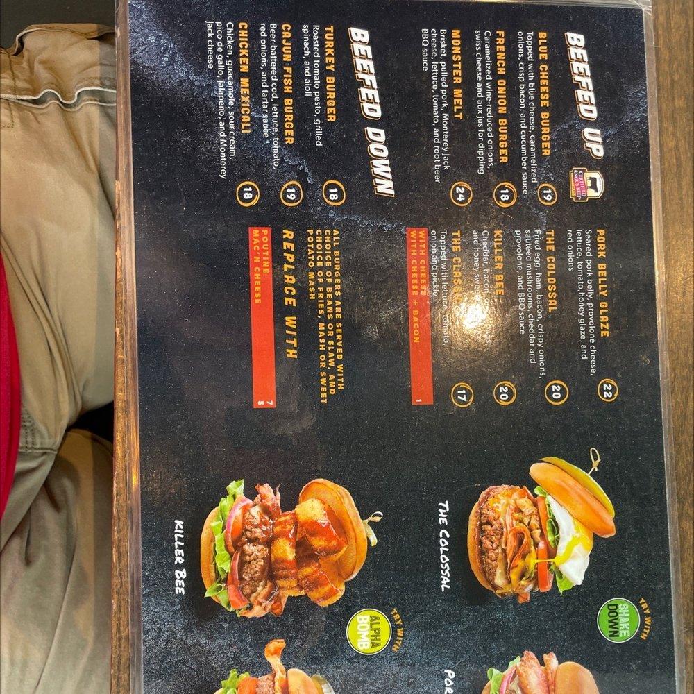 Menu at Big Rig Kitchen & Brewery - Iris pizzeria, Ottawa, Iris St