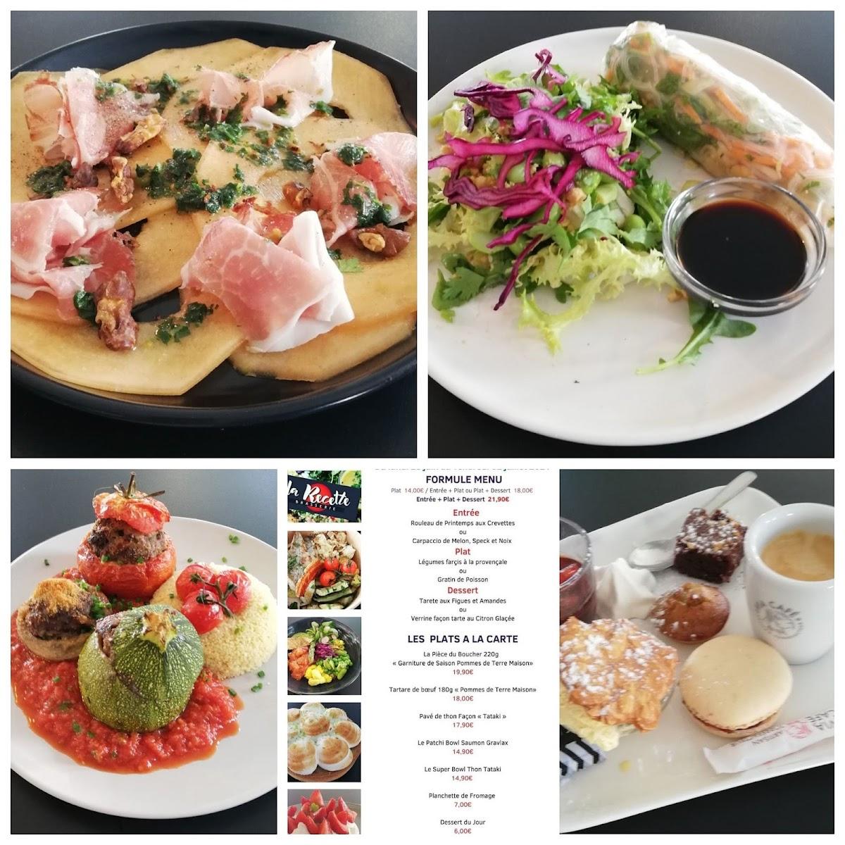 Menu at La Recette by Patchino restaurant, Boujan-sur-Libron