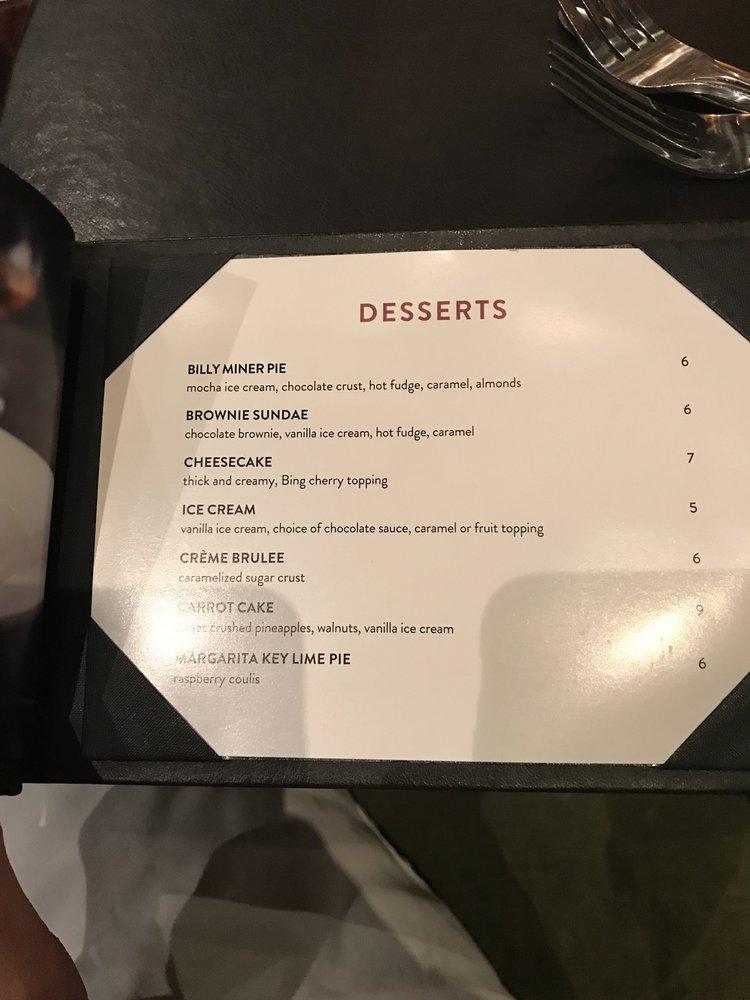 Menu at The Keg Steakhouse + Bar - Desert Ridge, Phoenix, N Tatum Blvd