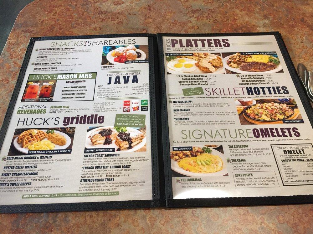 Menu at Huckleberry's Breakfast & Lunch restaurant, Sacramento, Arena ...
