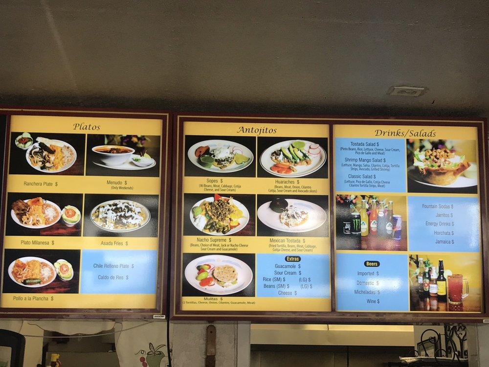 Menu at Mr piggies Taqueria Santa Fe Spring Ca 90670" restaurant, Santa ...