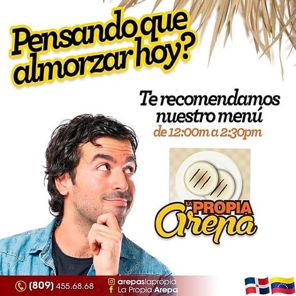 La Propia Arepa restaurant, Punta Cana, Av. Barcelo Km. 03 Plaza Sol ...