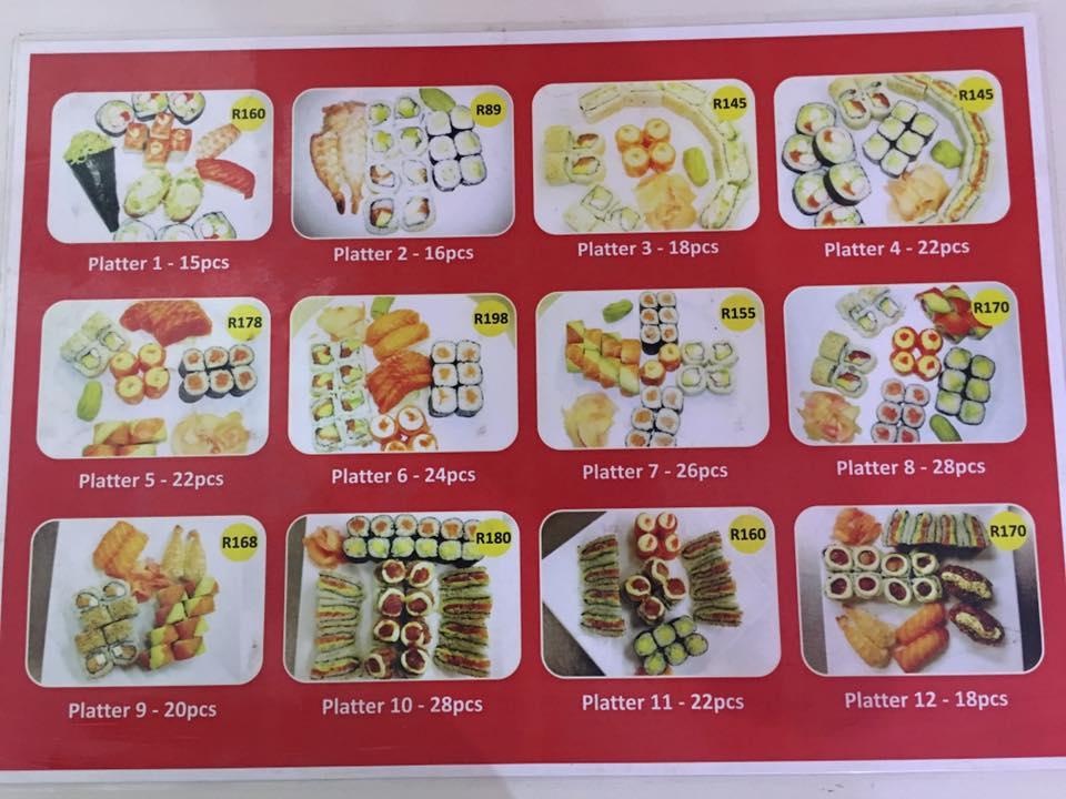 Menu at Wong Fong restaurant, Centurion, Jean Village