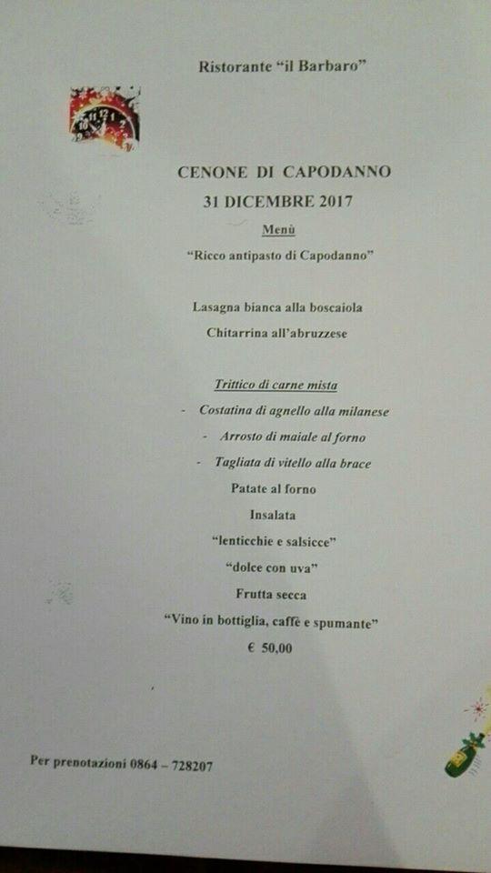 Carta de Il Barbaro, Corfinio