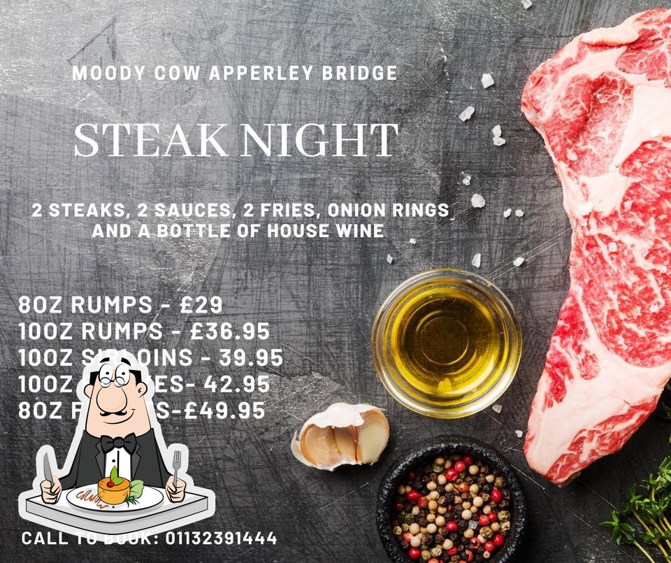 The Moody Cow in Bradford - Restaurant menu and reviews