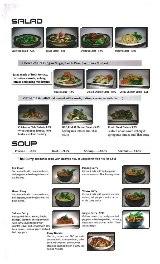 Menu at Cafe RawZ of West Monroe, West Monroe