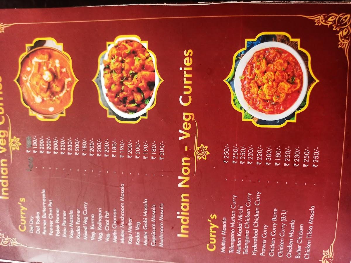 Menu at Sagar Family Restaurant, Sheriguda
