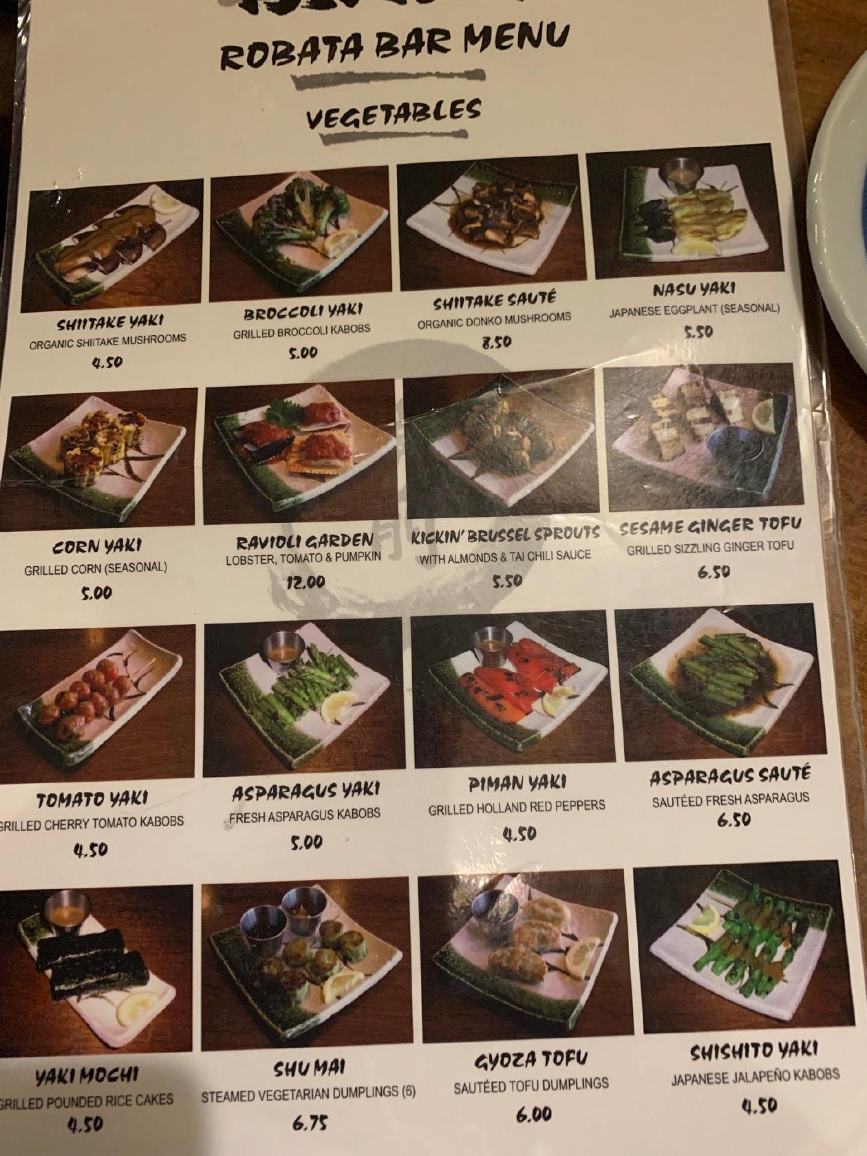 Menu at Bizen Gourmet Japanese Restaurant and Sushi Bar, Great Barrington