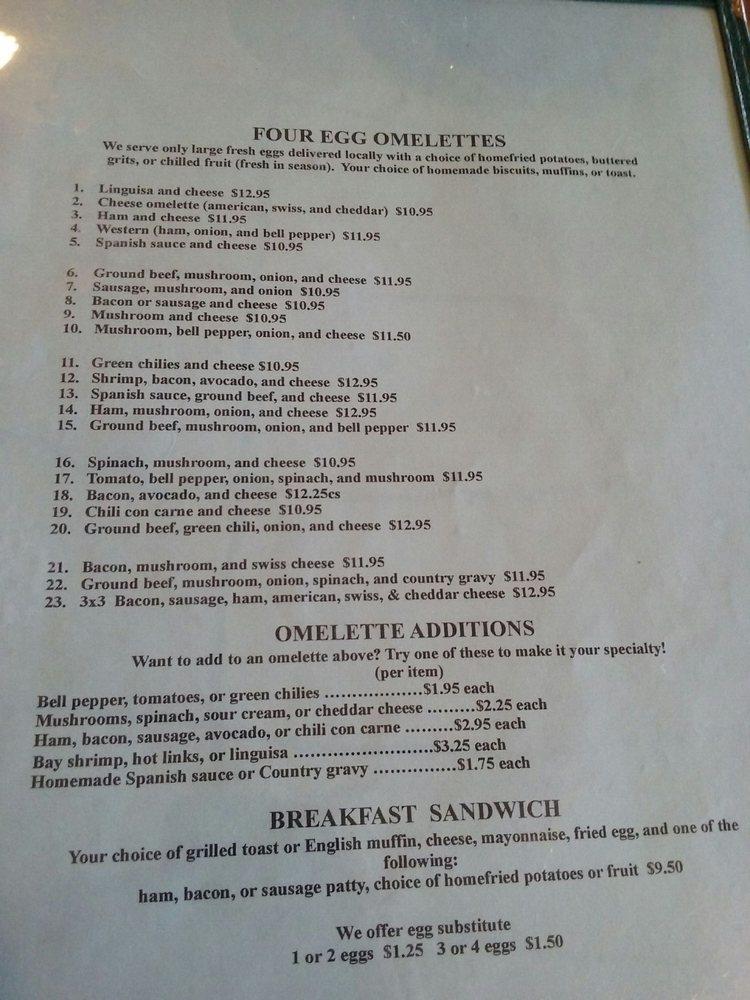 Menu at Stagecoach Restaurant, Elk Grove, Elk Grove Blvd