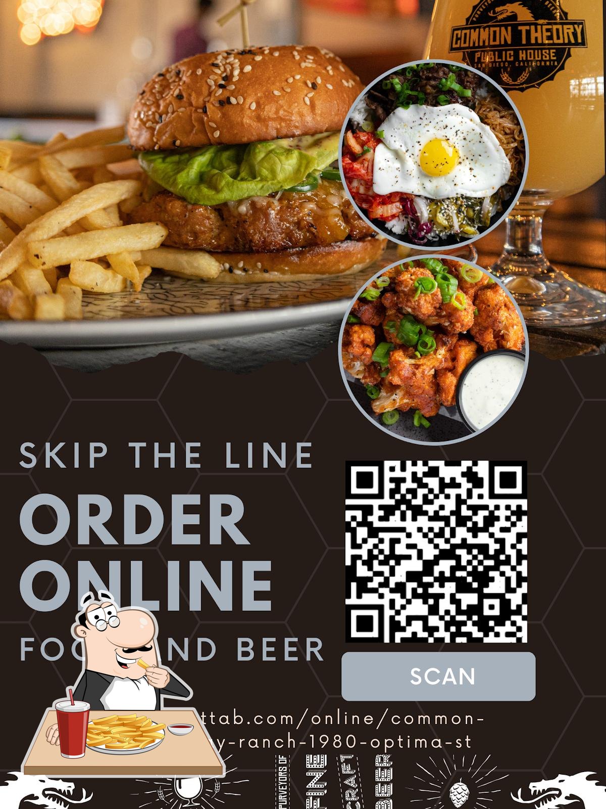 Common Theory Chula Vista, Chula Vista - Restaurant menu, prices and ...