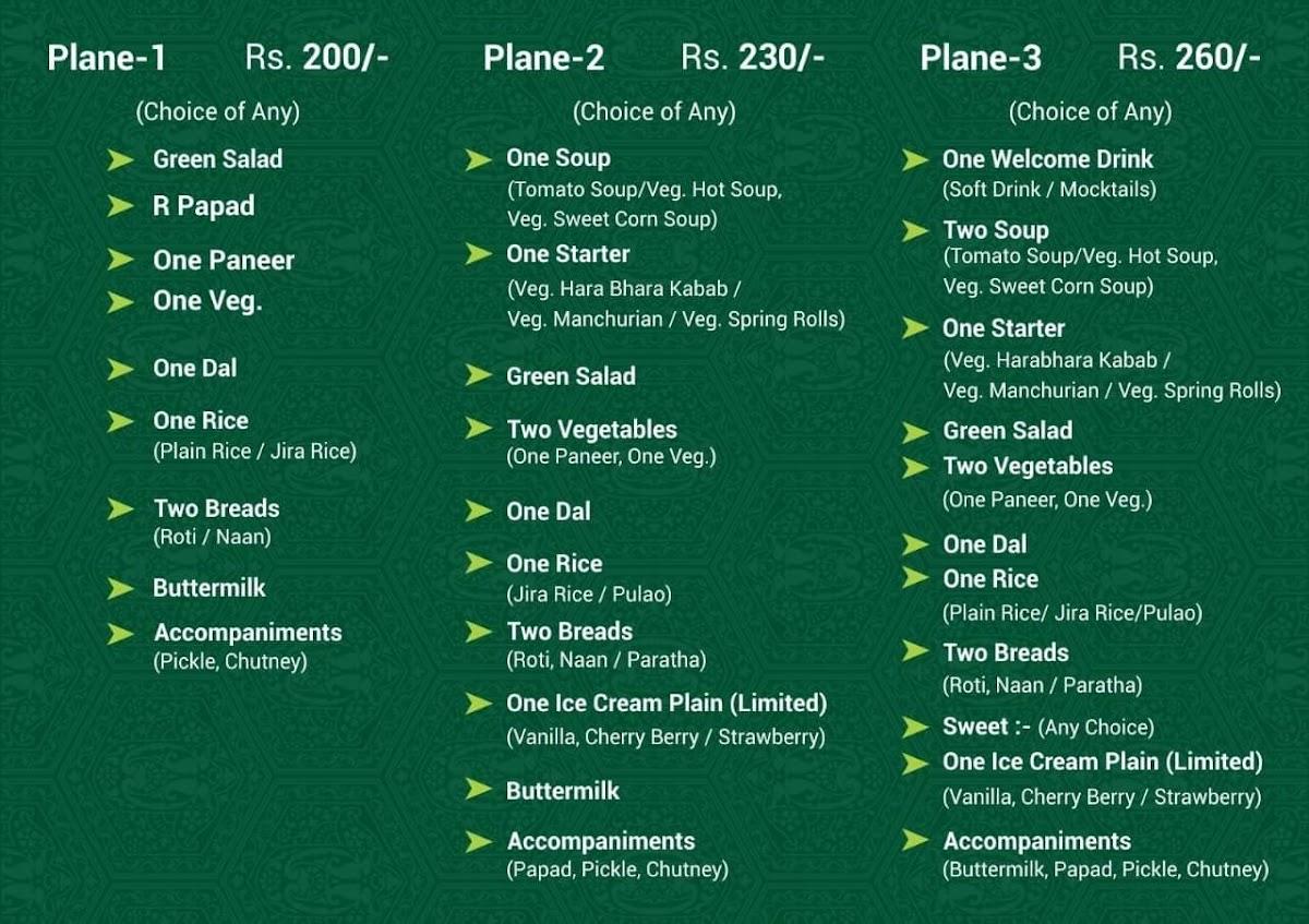 Menu at Modest Restaurant & Room, Kadi