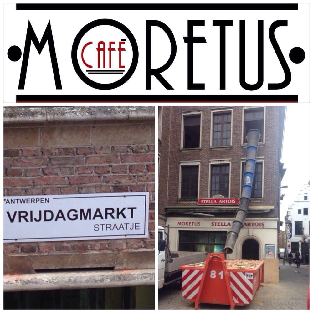Moretus Café, Antwerp, Vrijdagmarkt 21