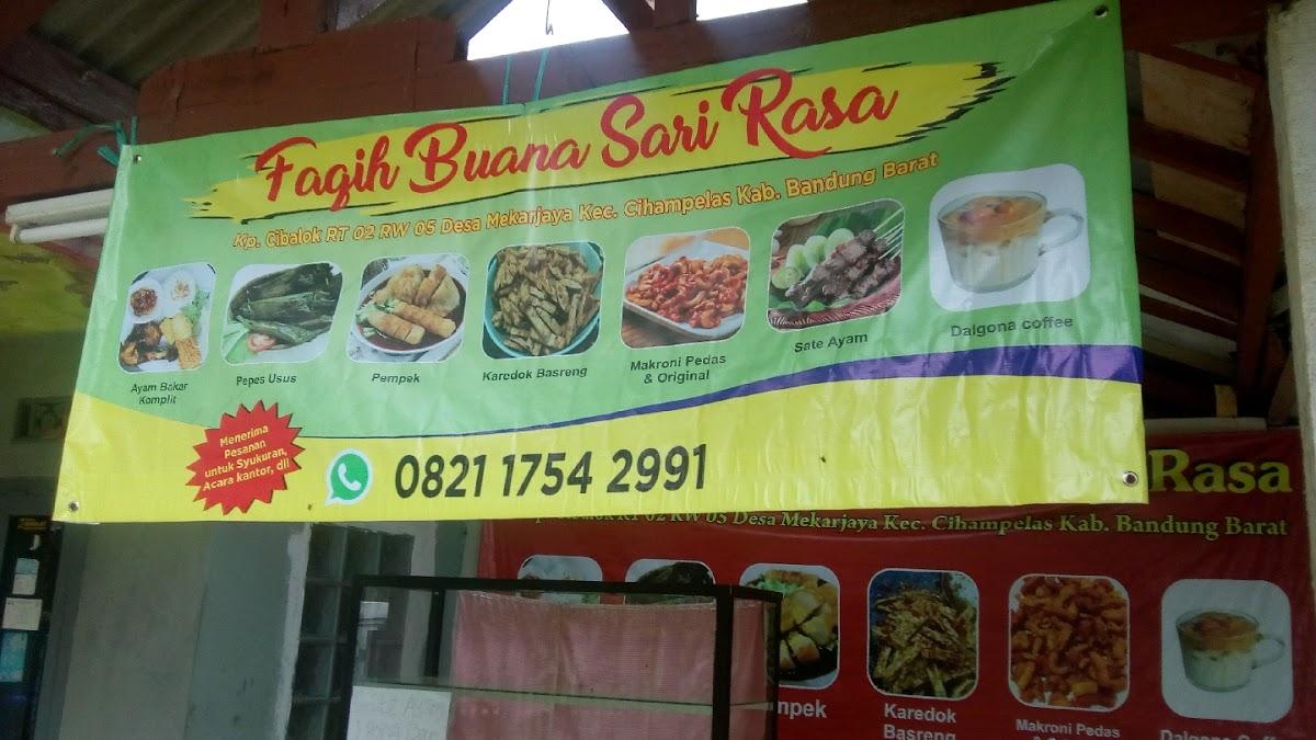 Menu at FAQIH BUANA SARI RASA restaurant, Batujajar