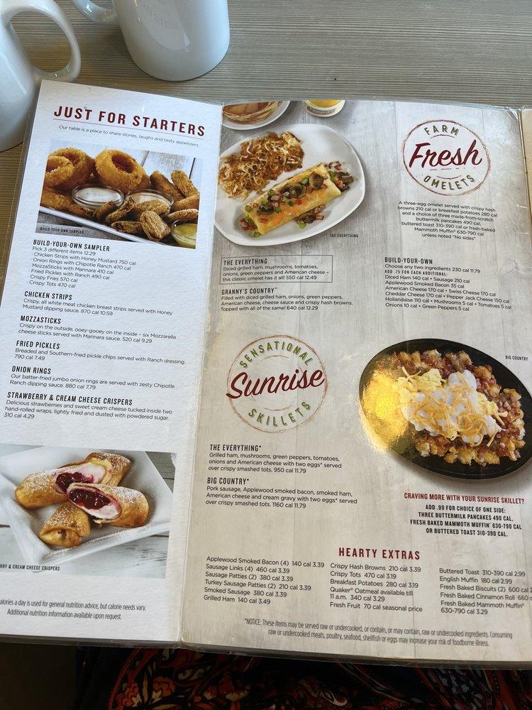 Menu at Perkins American Food Co. restaurant, DeLand, N Woodland Blvd