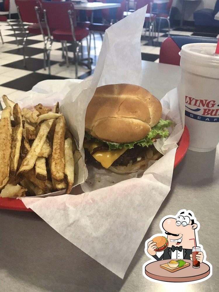 Flying Burger & Seafood, 1104 Cooktown Rd in Ruston - Restaurant reviews