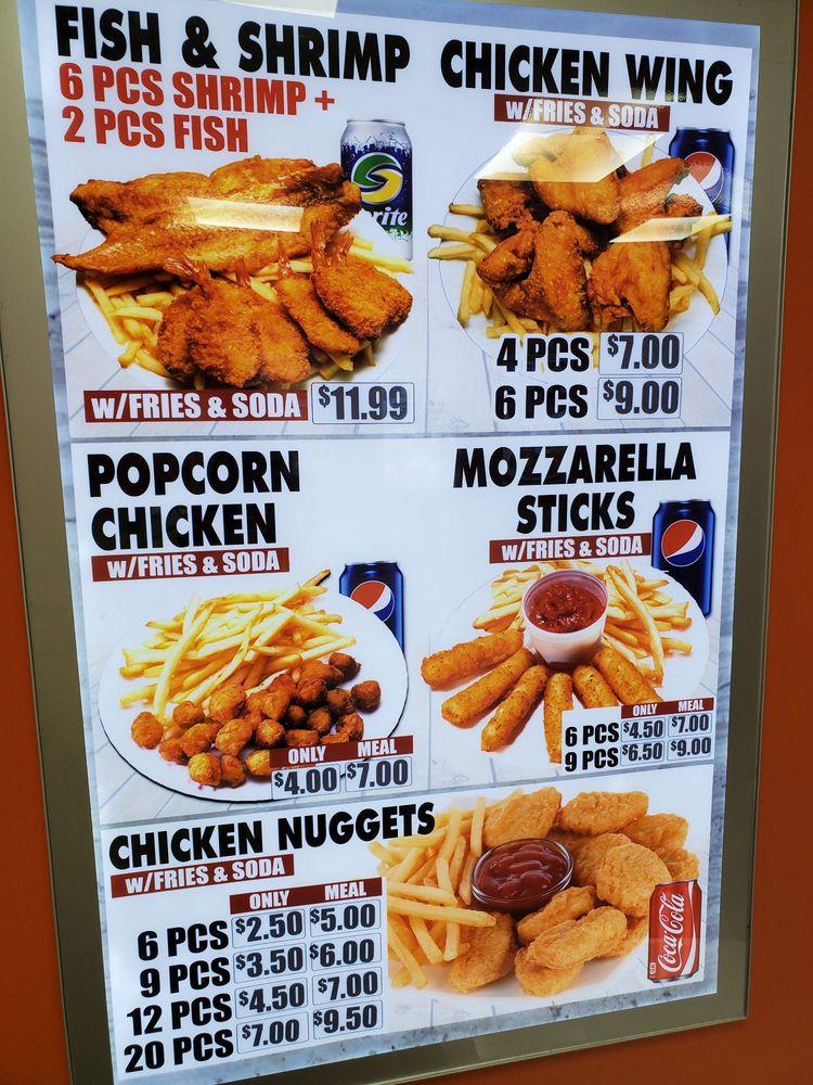 Menu at CROWN CHICKEN AND GRILL restaurant, Hicksville