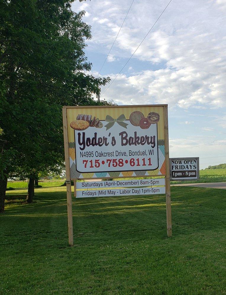 Yoder's Bakery, Bonduel - Restaurant menu, prices and reviews