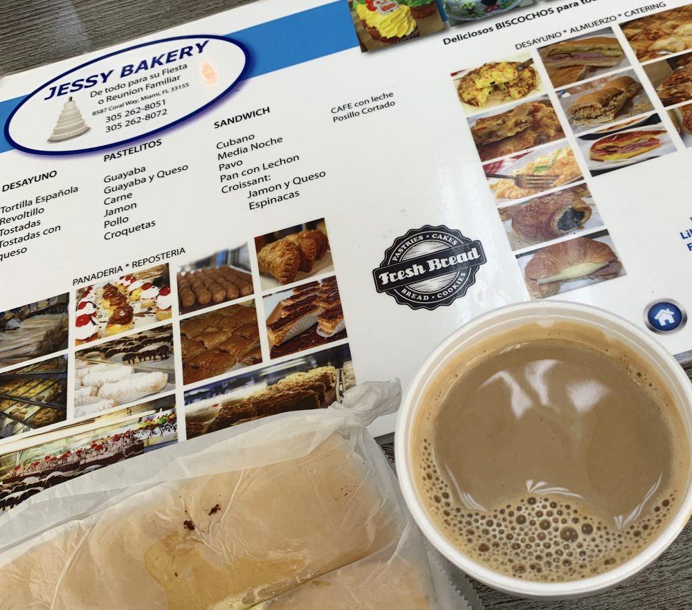 Menu at Jessy Bakery, Miami