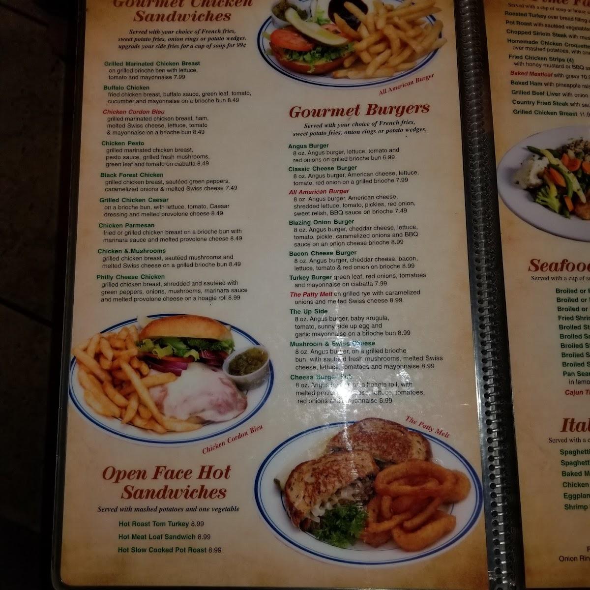 Menu at Olde Hickory Grille restaurant, Lancaster