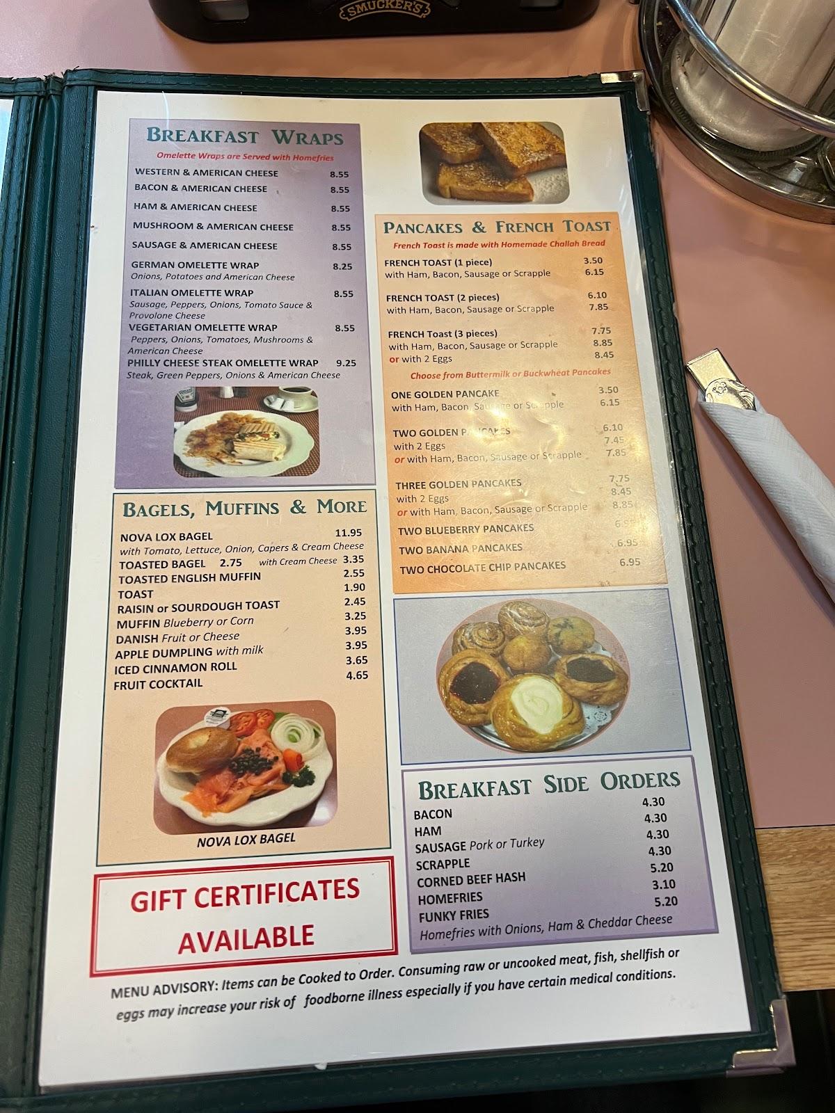 Menu at West Shore Plaza Family Restaurant, Lemoyne