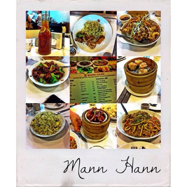 Menu at Mann Hann restaurant, Quezon City, L2