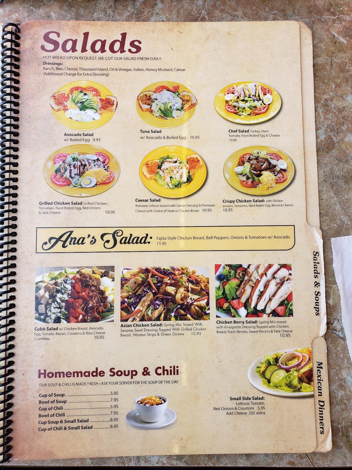 Menu at Brandon's Diner restaurant, Rancho Cucamonga, Base Line Rd