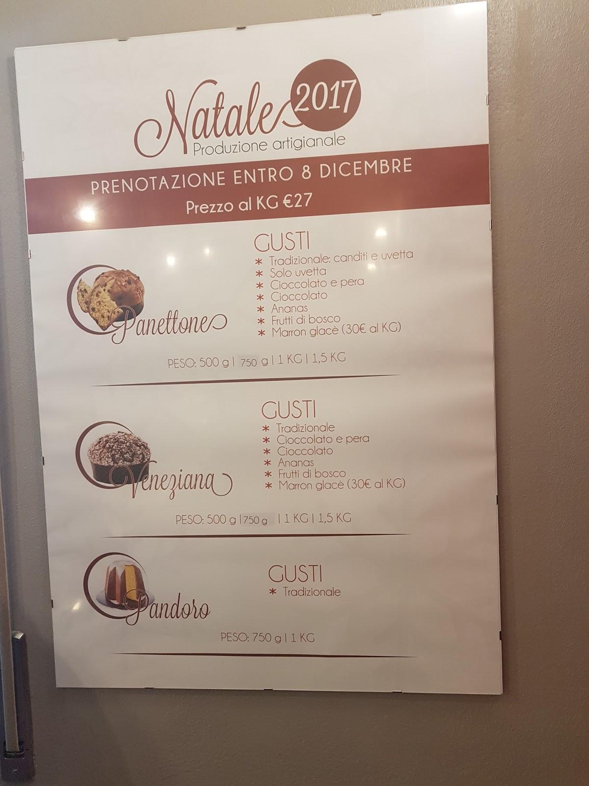 Menu at Non Solo Dolce restaurant, Como