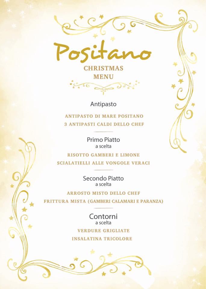 Menu at Positano Fish Restaurant, Campobasso