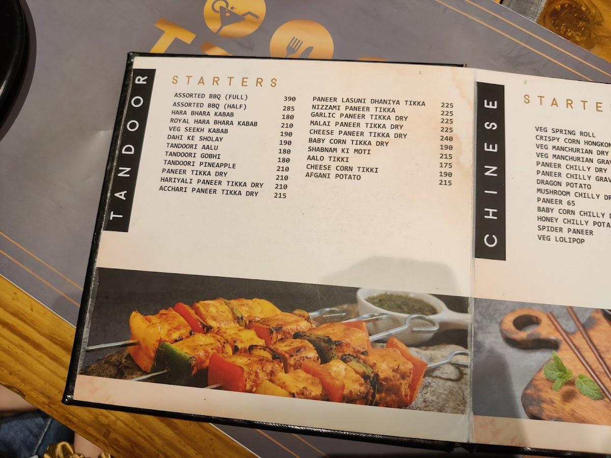 Menu at TEN 11 Lounge, Bhuj, Mundra Rd