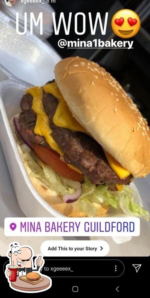 Mina One Bakery in Guildford - Restaurant menu and reviews