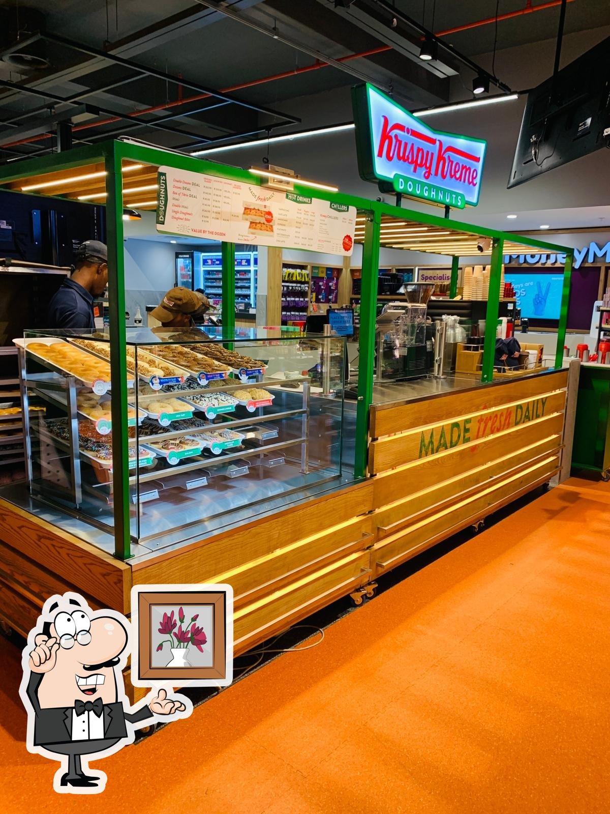 Krispy Kreme cafe, Cape Town, Inside Checkers Cnr Kloof & - Restaurant ...