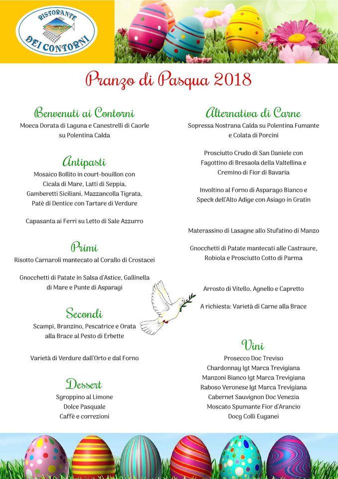 Menu da Ristorante Dei Contorni, Monastier di Treviso