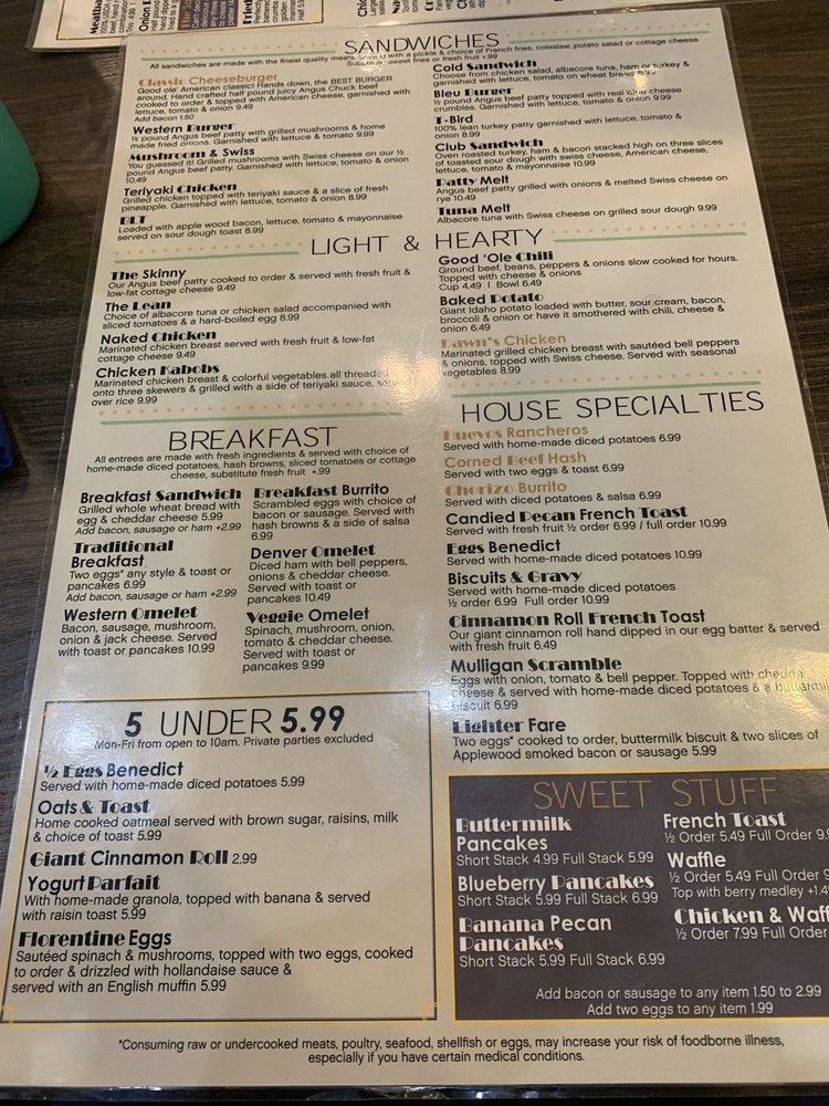 Menu at The Links Neighborhood Grill pub & bar, Peoria, Country Club Pkwy