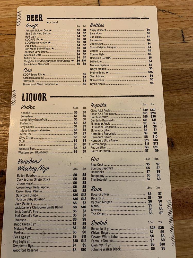 Menu at Clark Crew BBQ, Oklahoma City, Northwest Expy