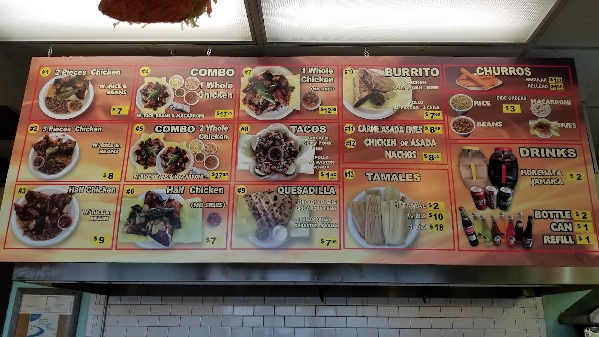 Menu at Señor Pollo Mexican Grill- Ogden restaurant, Ogden