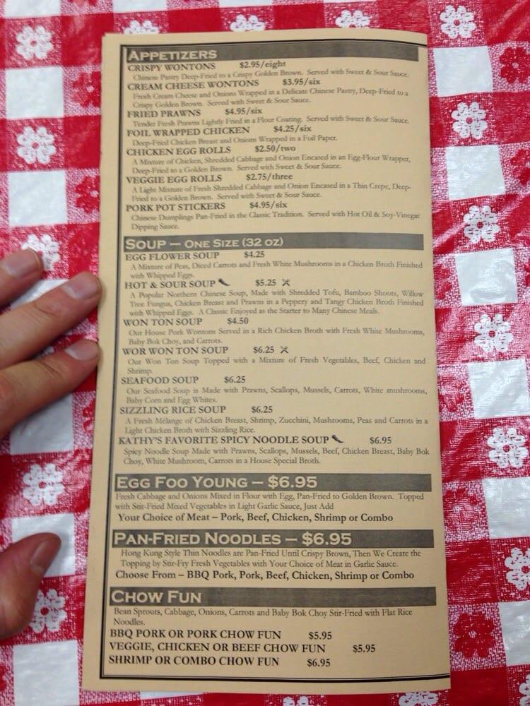 Menu at Li Xu's Kitchen fast food, Patterson
