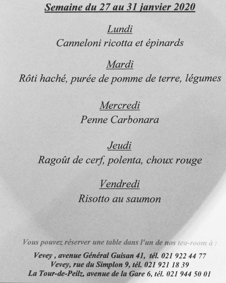 Menu at Panino Dessert Sàrl, Vevey