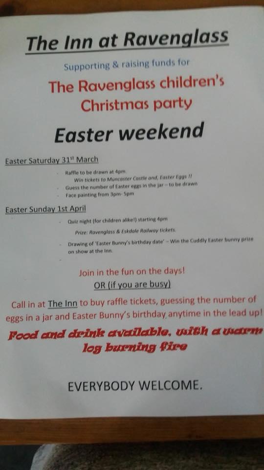 Menu at The Inn At Ravenglass pub & bar, Muncaster