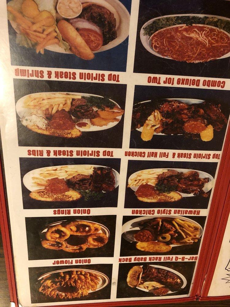 Menu at Chris & Pitts BBQ Restaurant, Bellflower