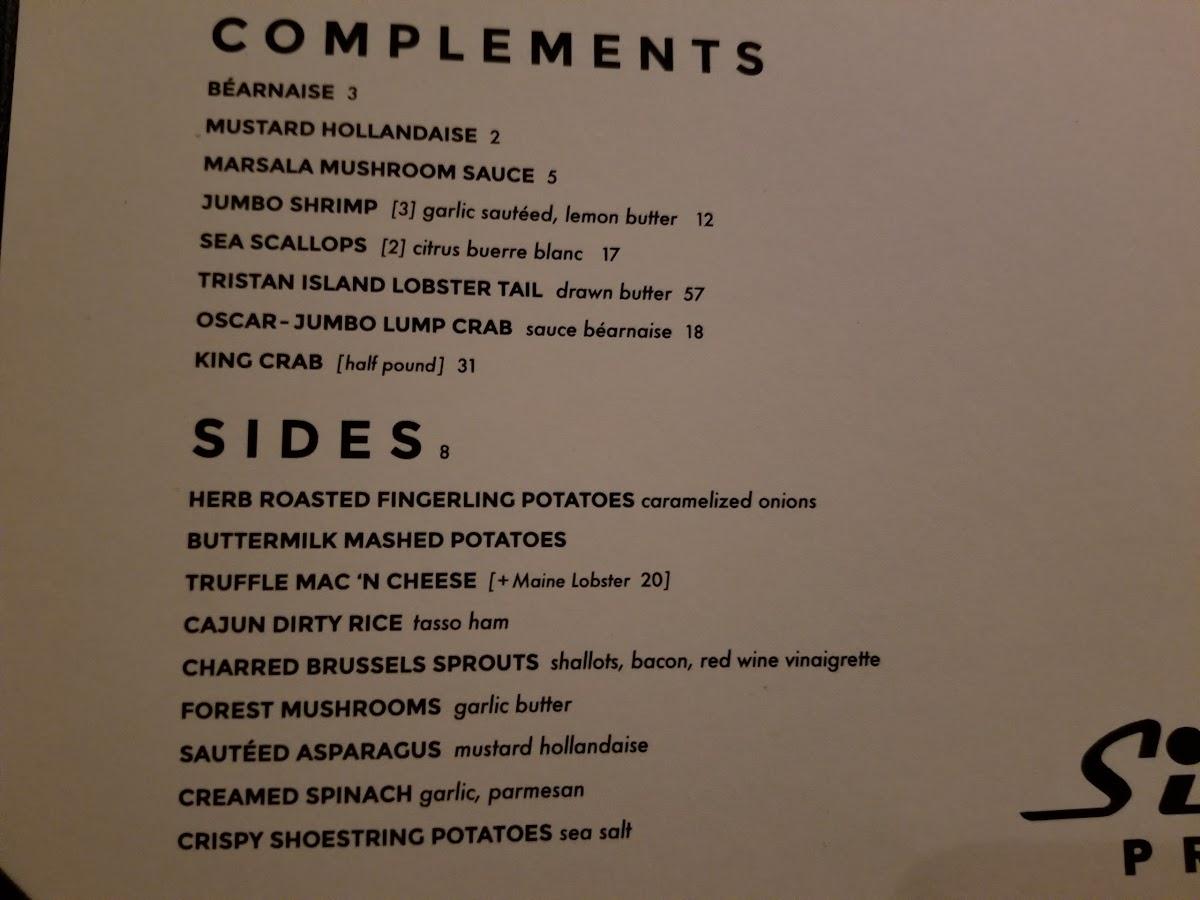 Menu at SILO Prime pub & bar, San Antonio