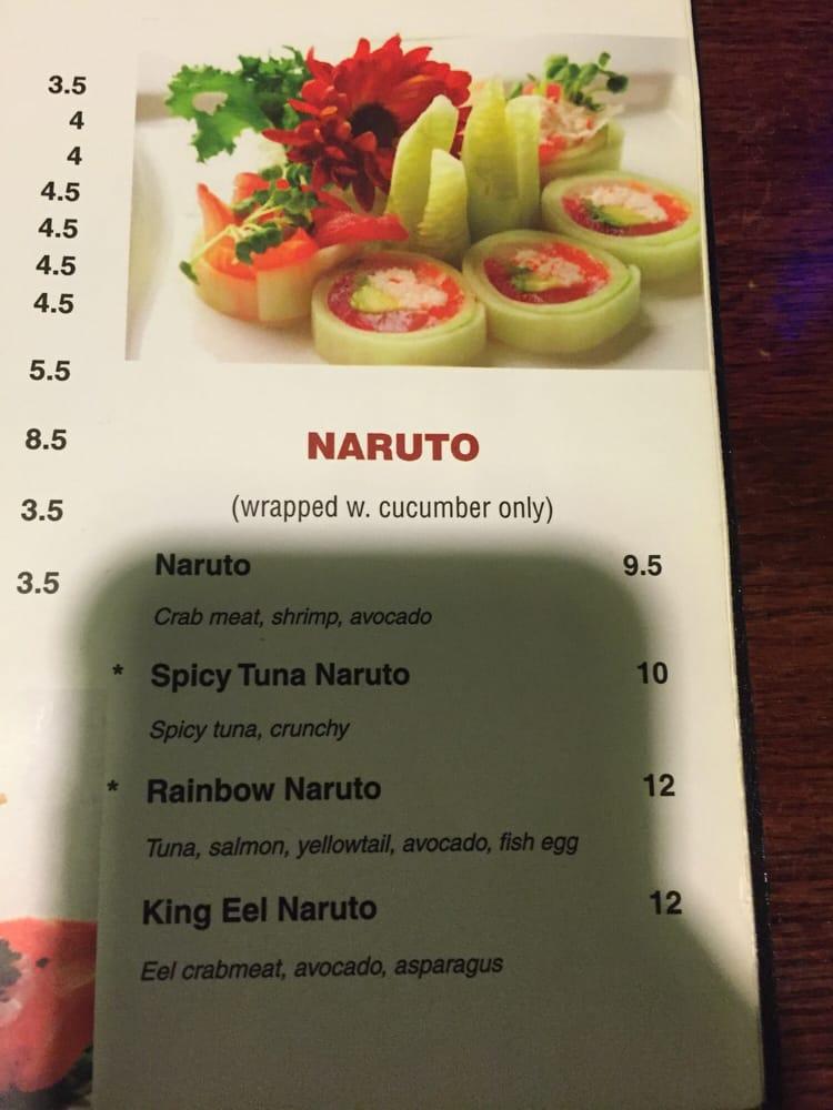 Menu at Edo Ichi Sushi & Hibachi Steakhouse, Wethersfield